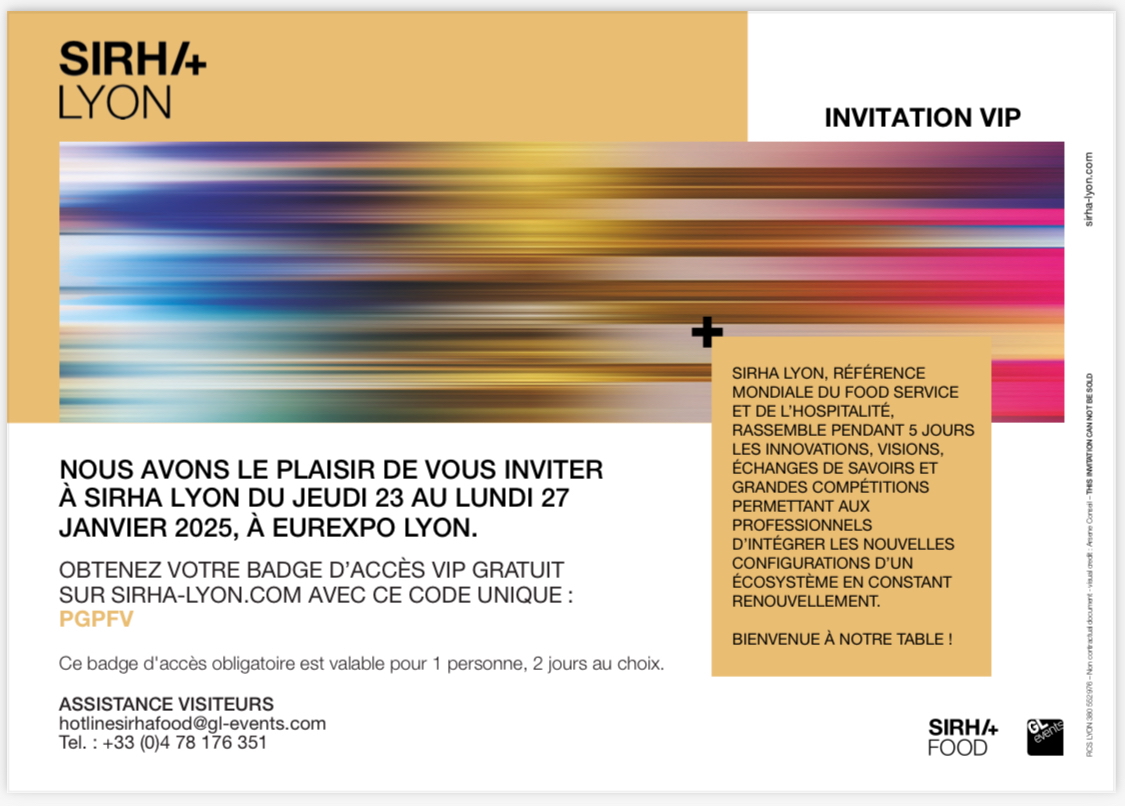 Sirha Lyon 2025 : une programmation riche sur 5 jours